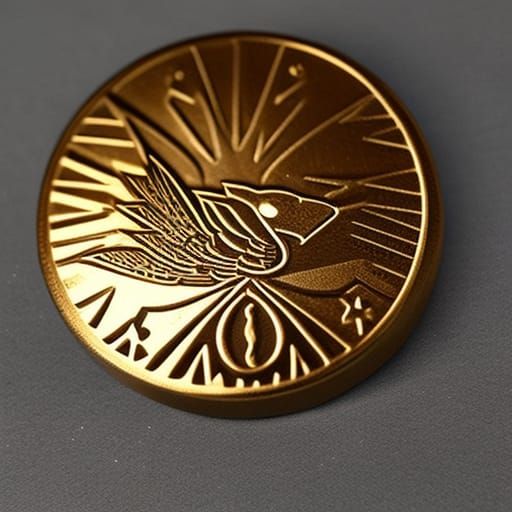 Phoenix Coin - AI Generated Artwork - NightCafe Creator
