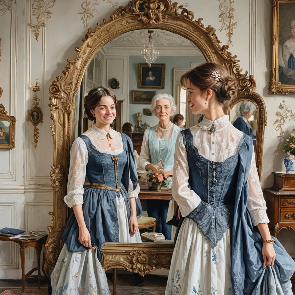 Joking during the service - AI Generated Artwork - NightCafe Creator