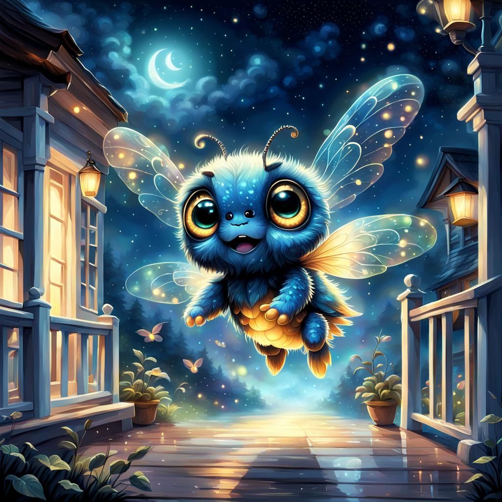 Chibi firefly - AI Generated Artwork - NightCafe Creator