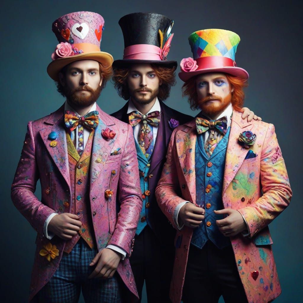 Handsome Mad Hatter men - Handsome Mad Hatter men