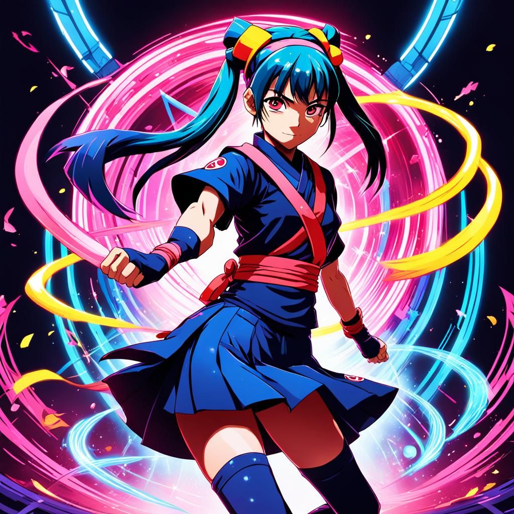 Anime Dojo Showdown: Ninja Fusion - AI Generated Artwork - NightCafe ...