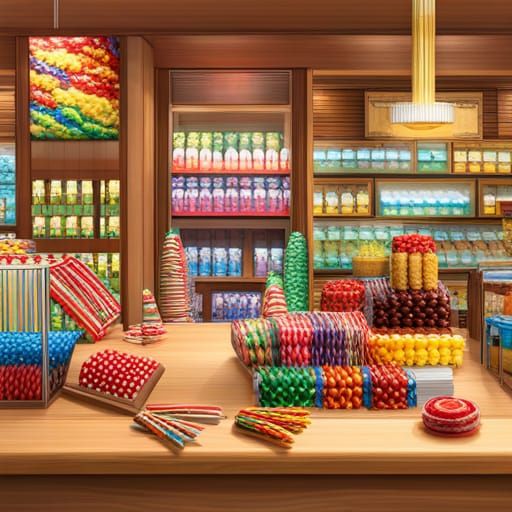 Candy Shop - AI Generated Artwork - NightCafe Creator