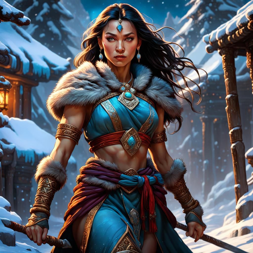 Ming-na - AI Generated Artwork - NightCafe Creator