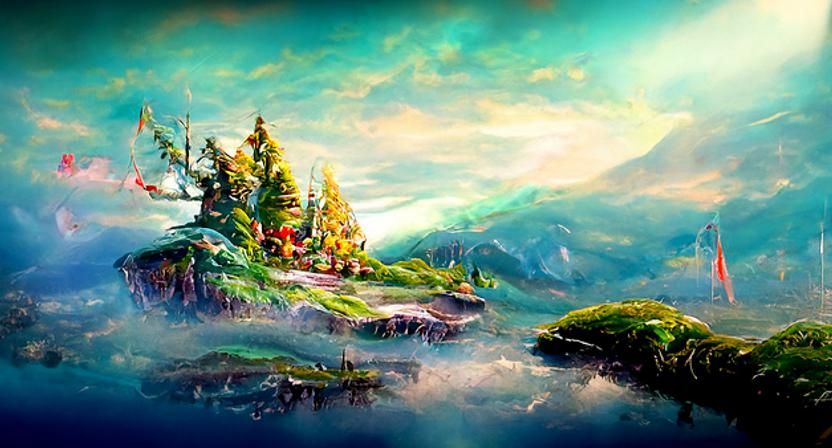 Candy Island - AI Generated Artwork - NightCafe Creator