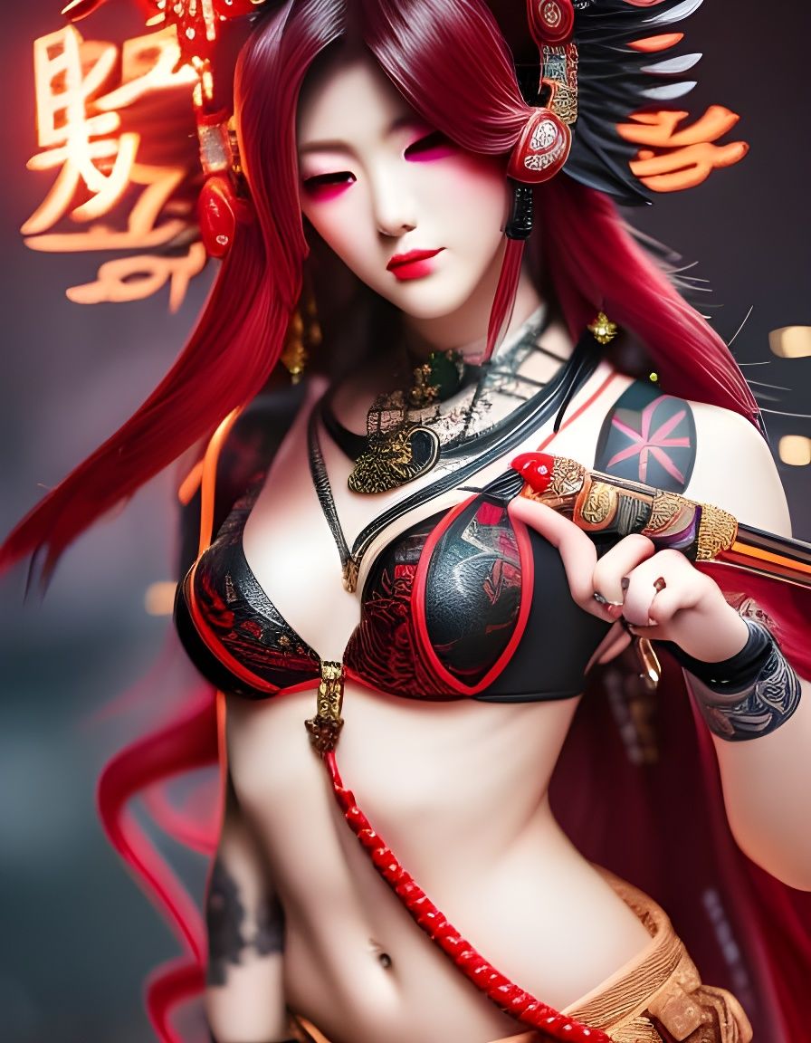 Ronin Sorcery - AI Generated Artwork - NightCafe Creator