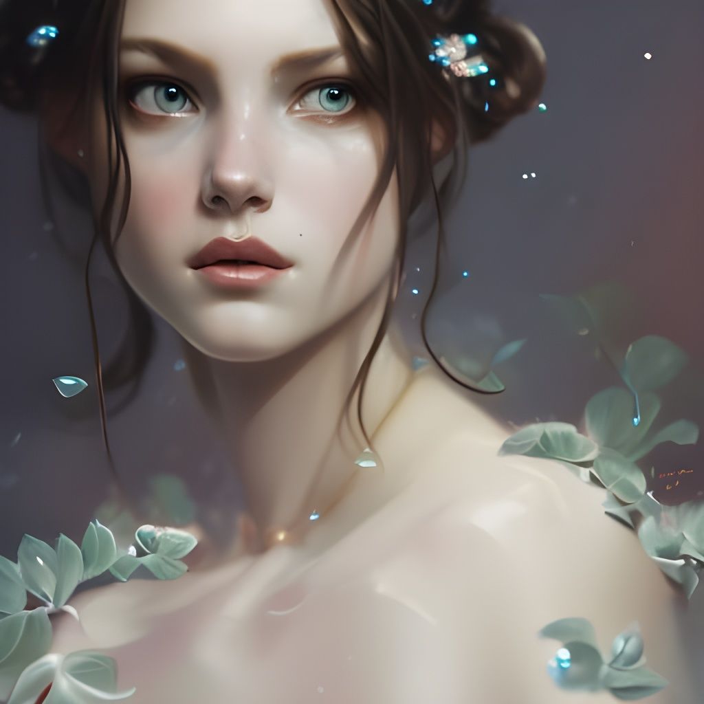 Junen in the Garden - AI Generated Artwork - NightCafe Creator