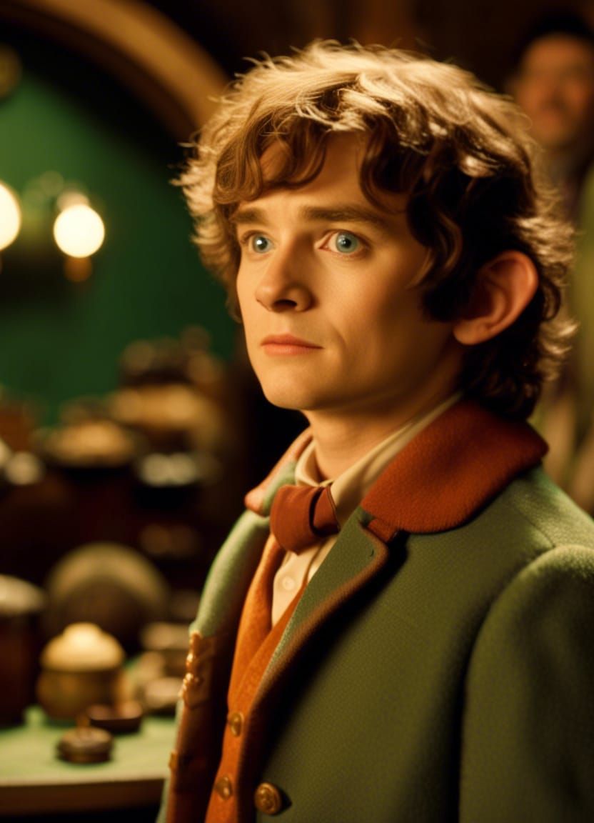 Frodo Baggins from Lord of The Rings by Wes Anderson - AI Generated ...