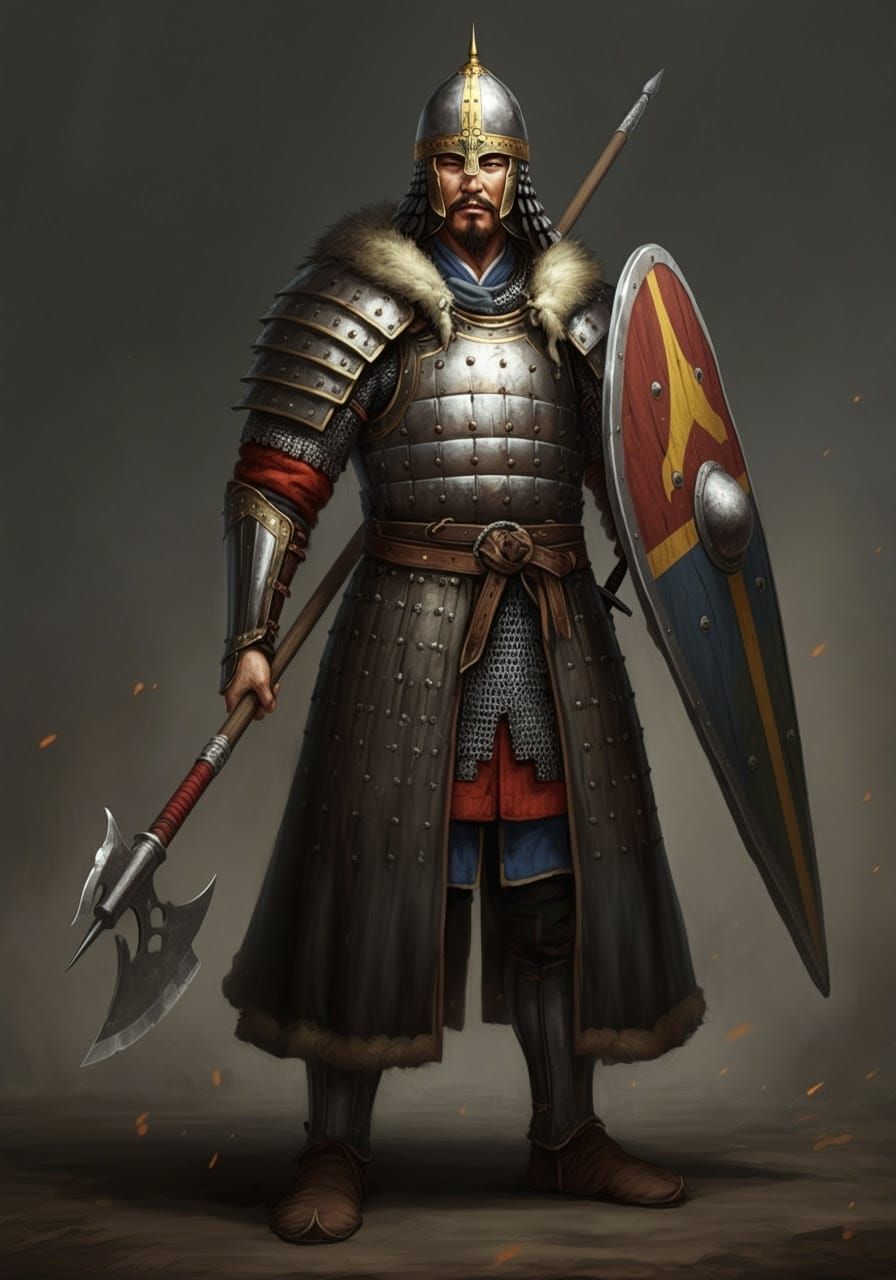 Chinese mercenary in Constantinople