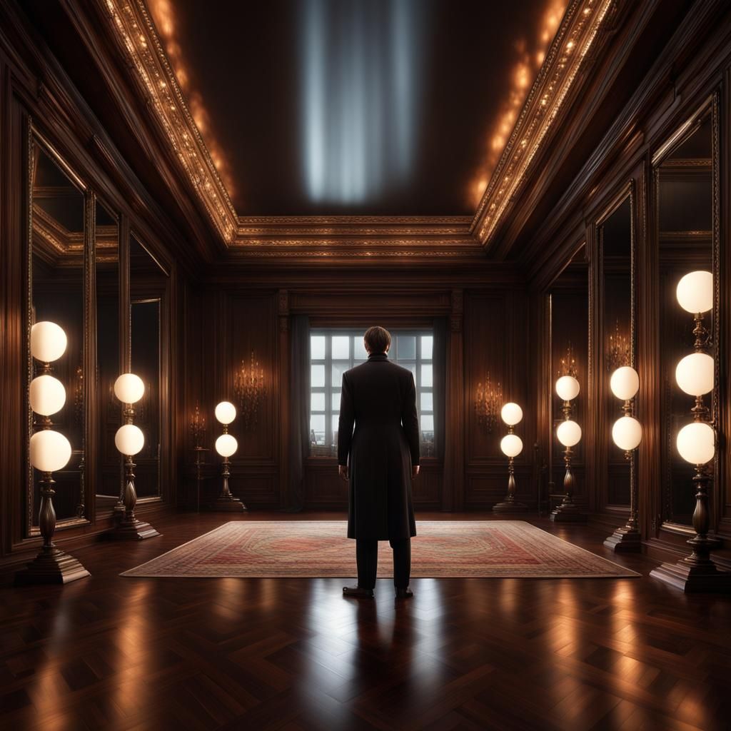 Magical Infinity Mirrors 1 - AI Generated Artwork - NightCafe Creator