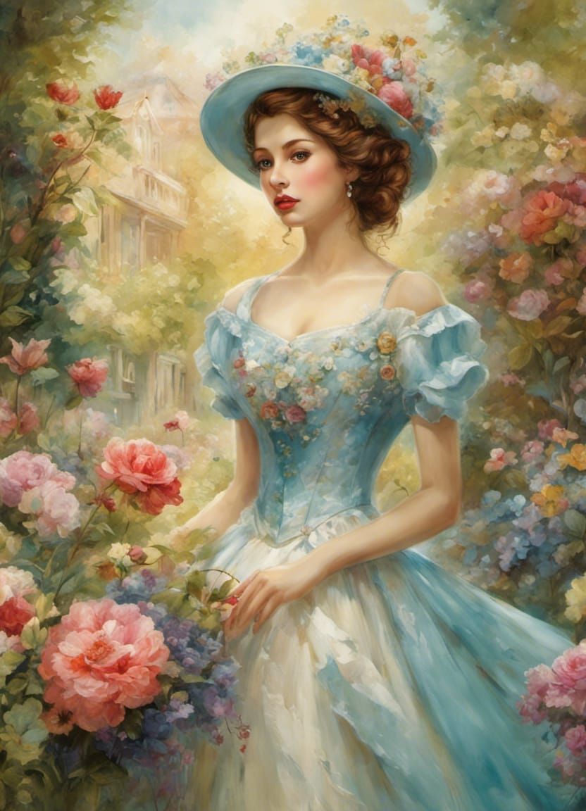 blue chic - AI Generated Artwork - NightCafe Creator