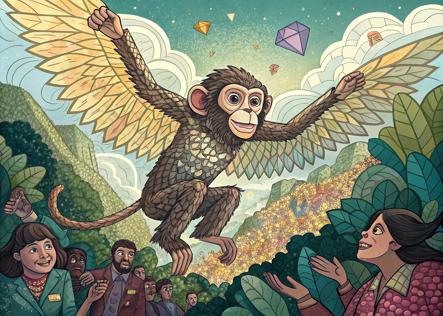 Flying monkey... - Flying monkey...