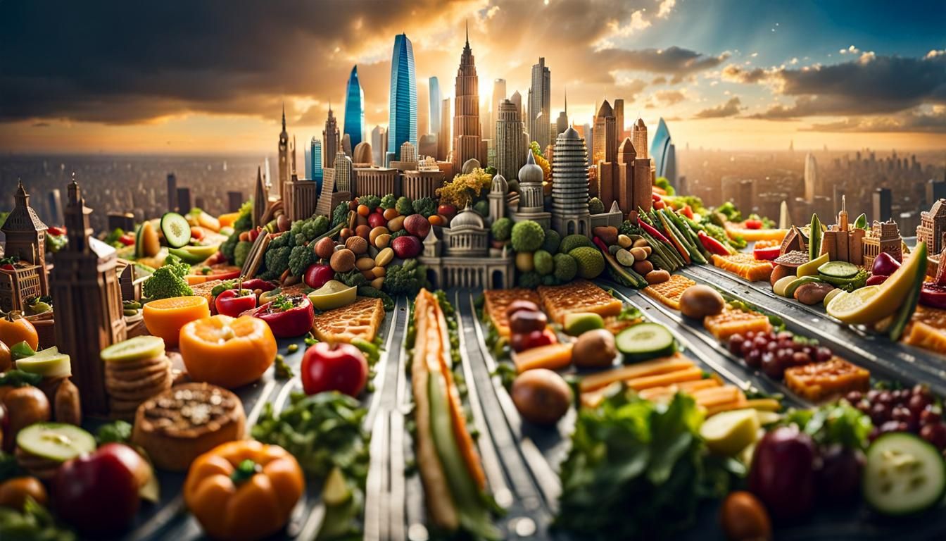 Food challenge flunky - AI Generated Artwork - NightCafe Creator