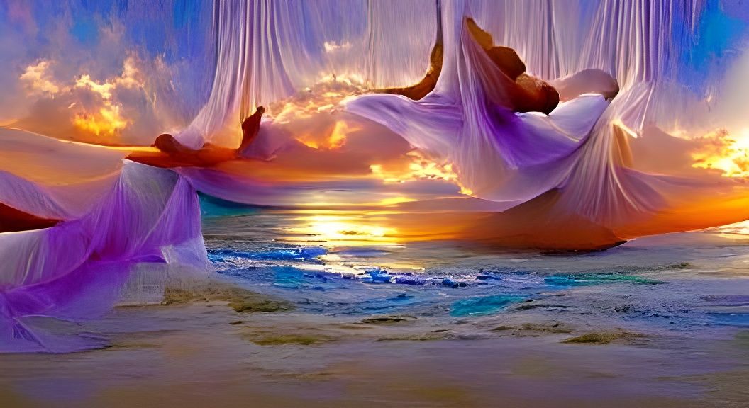 Divinity #1 - Vast Bliss: A Serene Vision of Limitless Joy