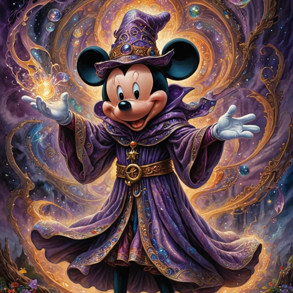 Mickey's Magic - AI Generated Artwork - NightCafe Creator