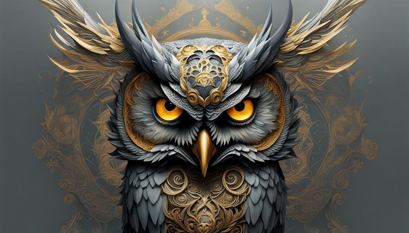 Master Owl II - AI Generated Artwork - NightCafe Creator