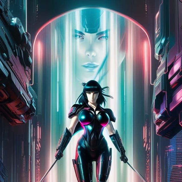 Can you see the Ghost in the Shell? - AI Generated Artwork - NightCafe ...