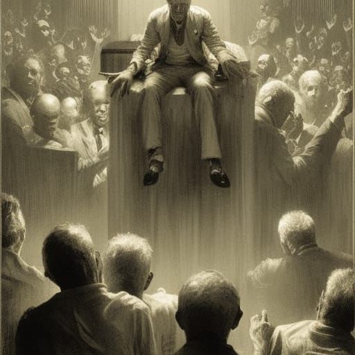 The beginnings of dictatorship - AI Generated Artwork - NightCafe Creator