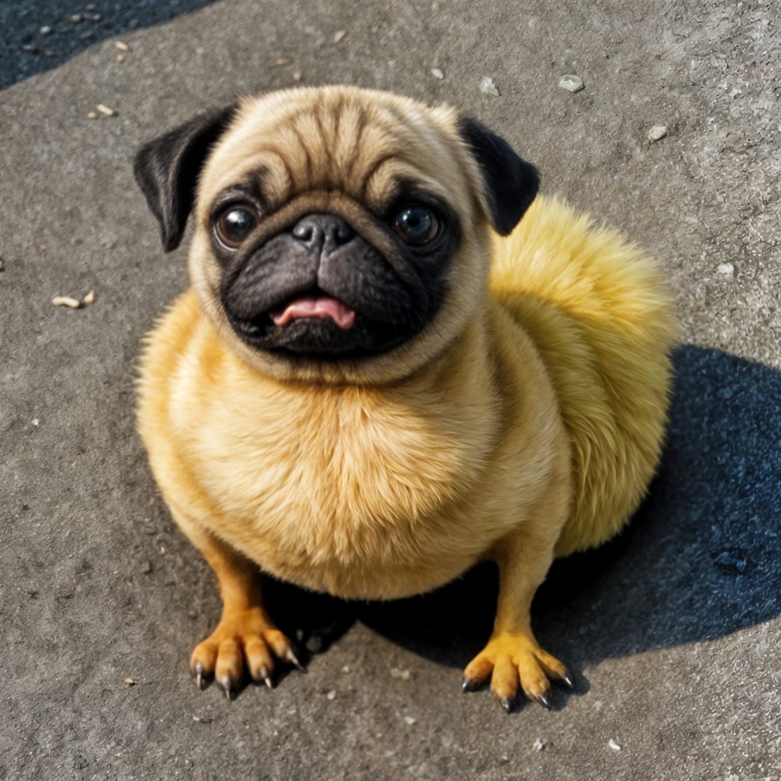 Pugly Duckling - AI Generated Artwork - NightCafe Creator