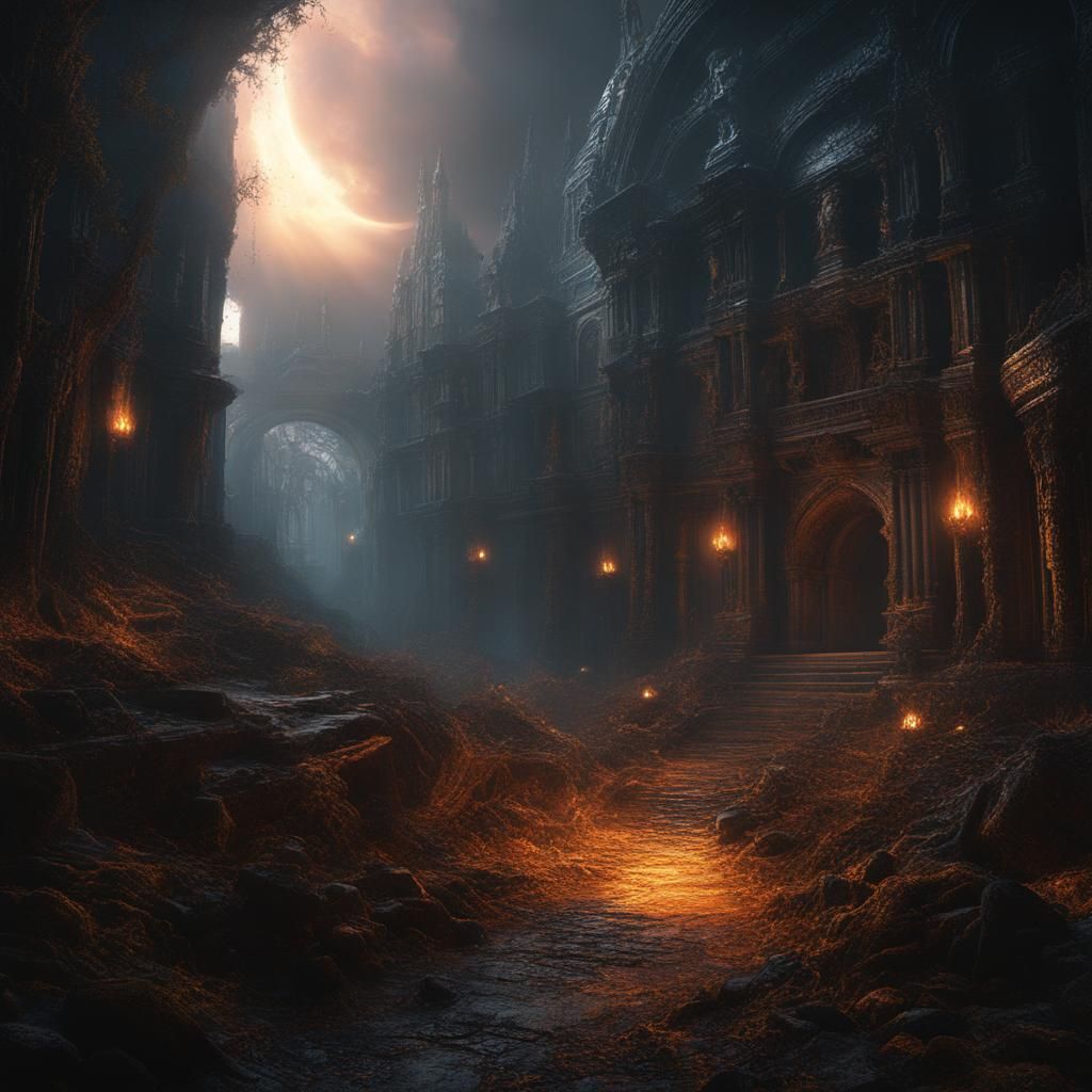 Overgrown - AI Generated Artwork - NightCafe Creator