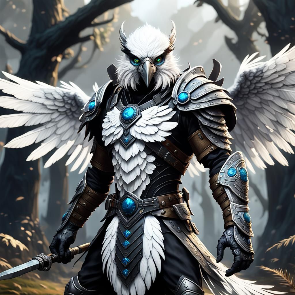 Aarakocra fighter - AI Generated Artwork - NightCafe Creator