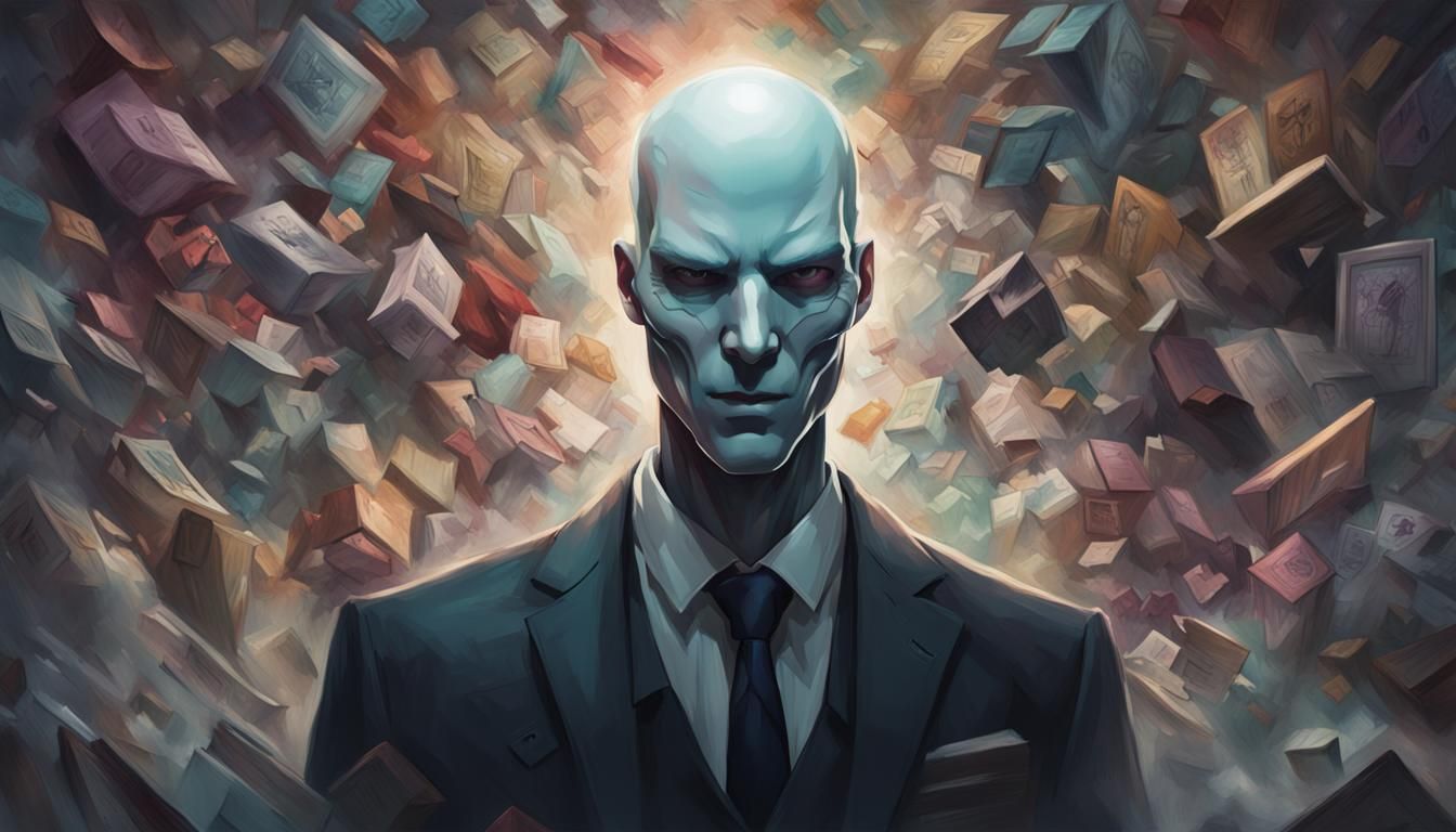 Slenderman and The Eight Pages - AI Generated Artwork - NightCafe Creator
