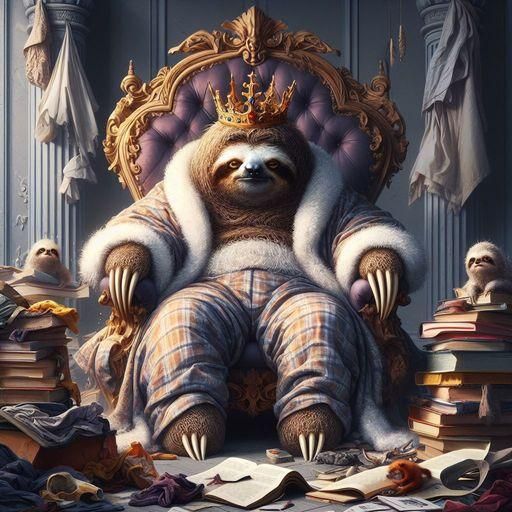 The Seven Deadly Sins - The Sloth - AI Generated Artwork - NightCafe ...