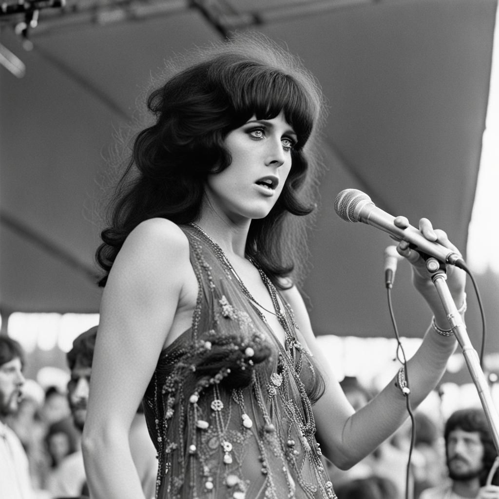 Woodstock - Grace Slick/Jefferson Airplane (series) - AI Generated ...