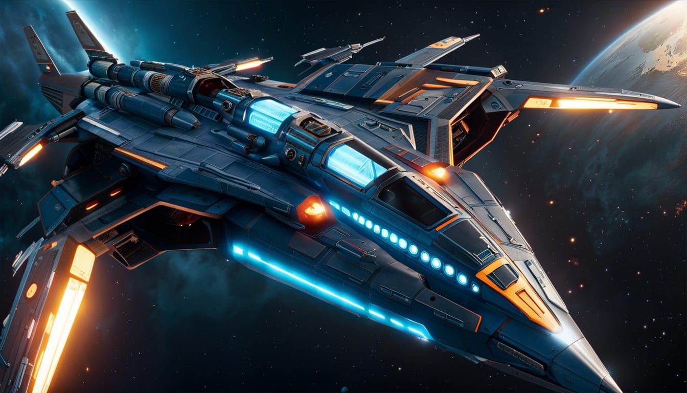 Heavy Fighter - AI Generated Artwork - NightCafe Creator