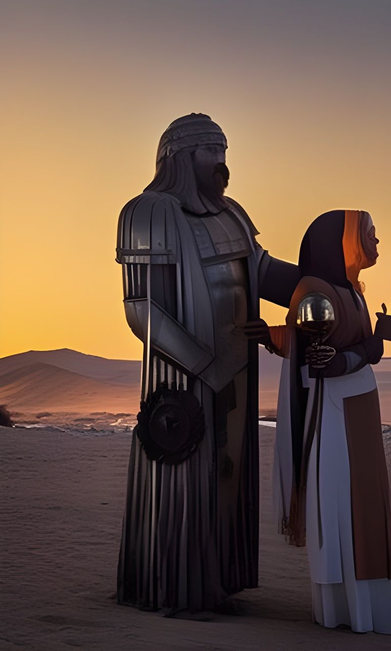 "Robo Jesus" - AI Generated Artwork - NightCafe Creator