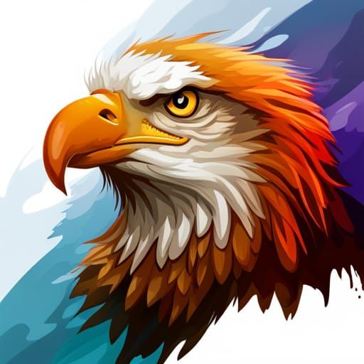 Bald Eagle - AI Generated Artwork - NightCafe Creator