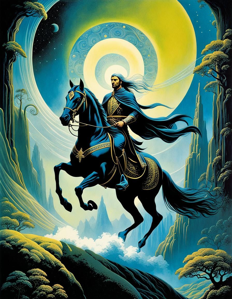 Star Rider - AI Generated Artwork - NightCafe Creator