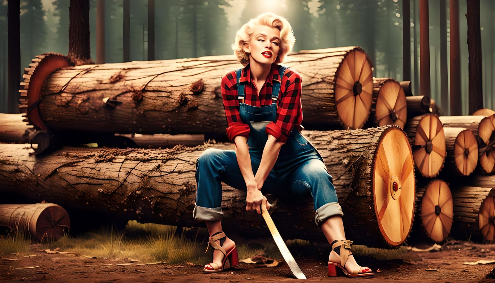 Monty Python's lumberjack reflects upon wishing on a star - AI ...