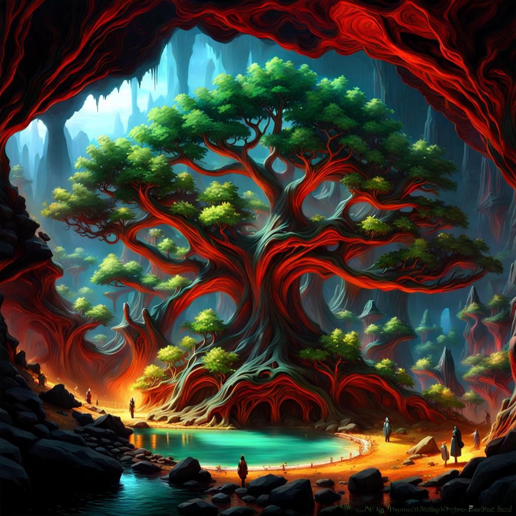 Tree of Souls - AI Generated Artwork - NightCafe Creator