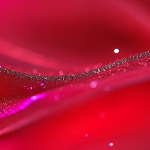 Glittering red - AI Generated Artwork - NightCafe Creator