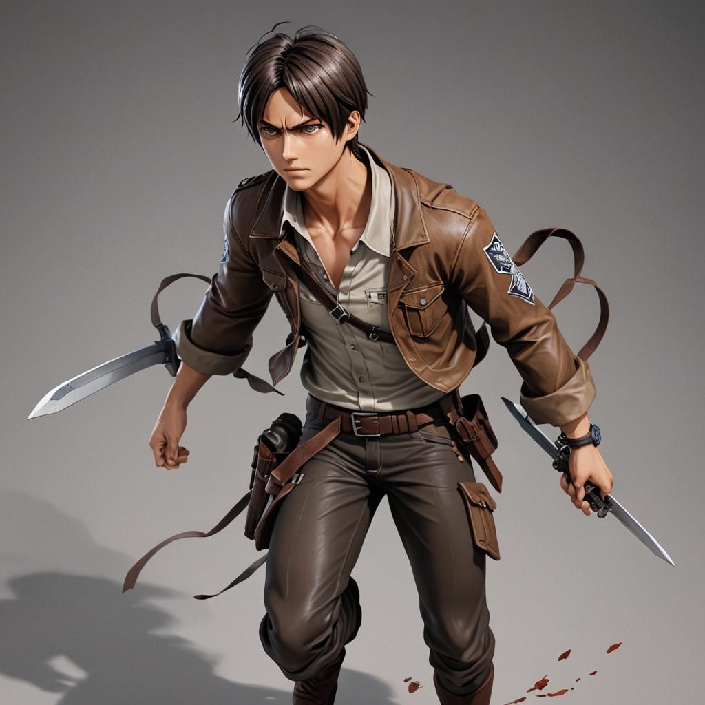 Eren Yeager - AI Generated Artwork - NightCafe Creator