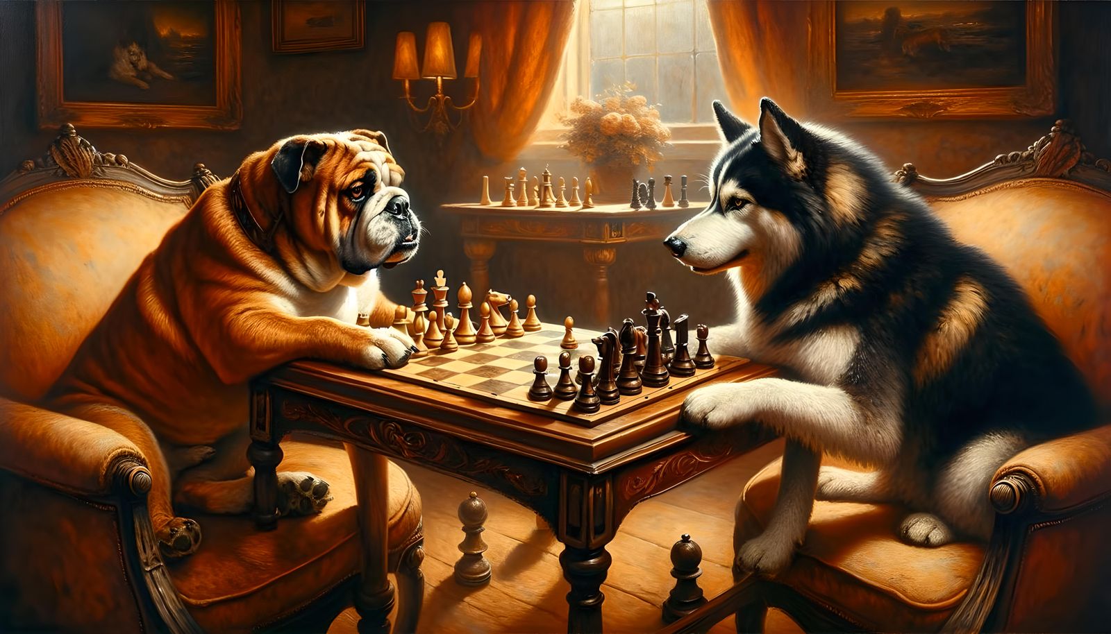 A Ruff Game! - AI Generated Artwork - NightCafe Creator