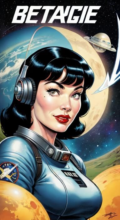 Scifi Comic Cover - AI Generated Artwork - NightCafe Creator