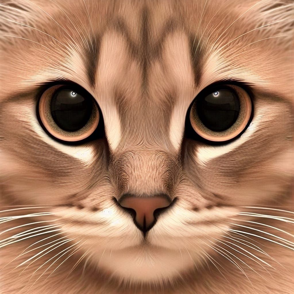 Cat in your face - AI Generated Artwork - NightCafe Creator