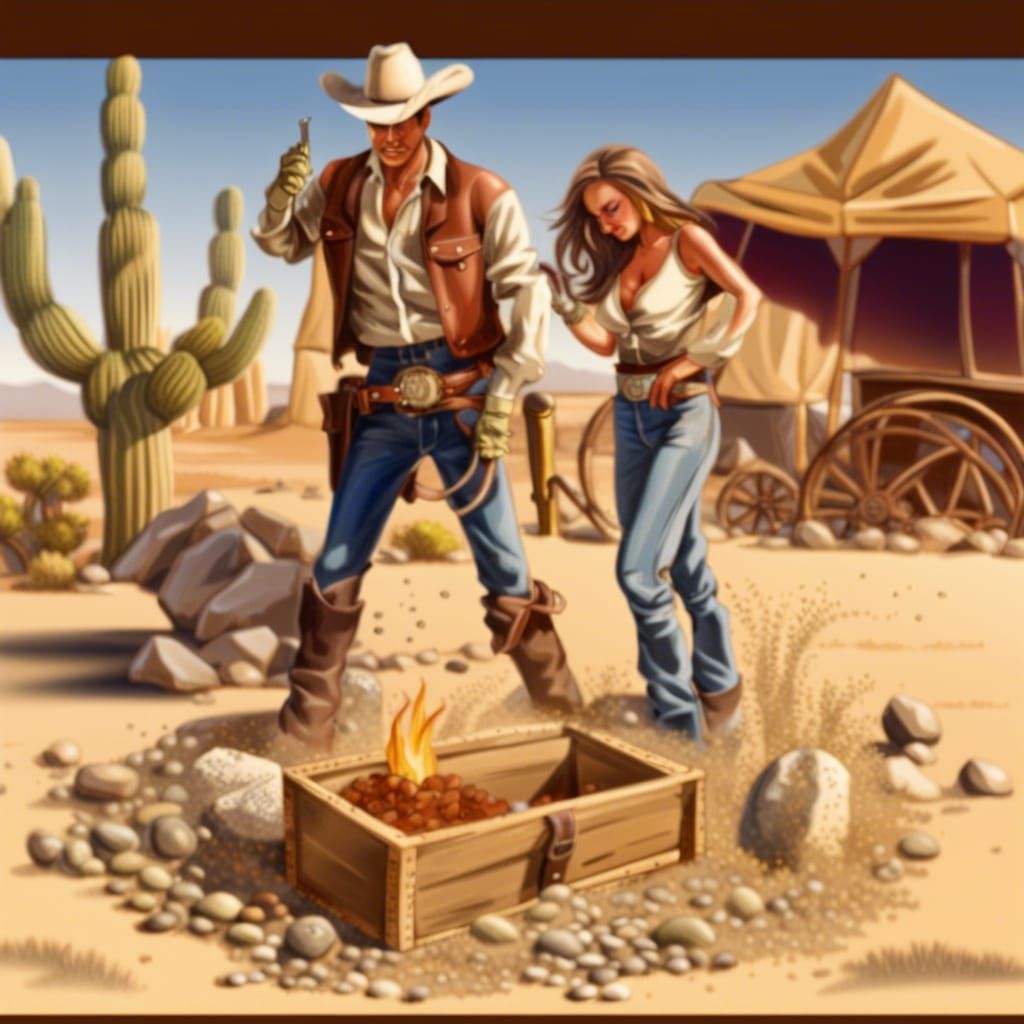 Digging - AI Generated Artwork - NightCafe Creator