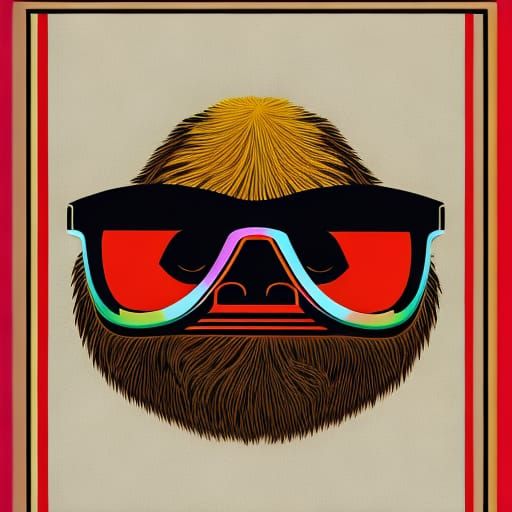 Sloth on a Campbell’s Soup Can by Andy Warhol - AI Generated Artwork ...