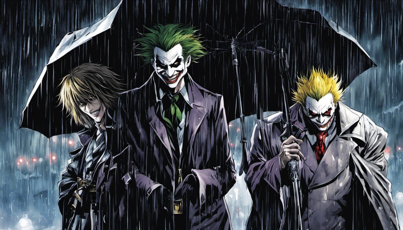 Joker and his Goons 2 - AI Generated Artwork - NightCafe Creator