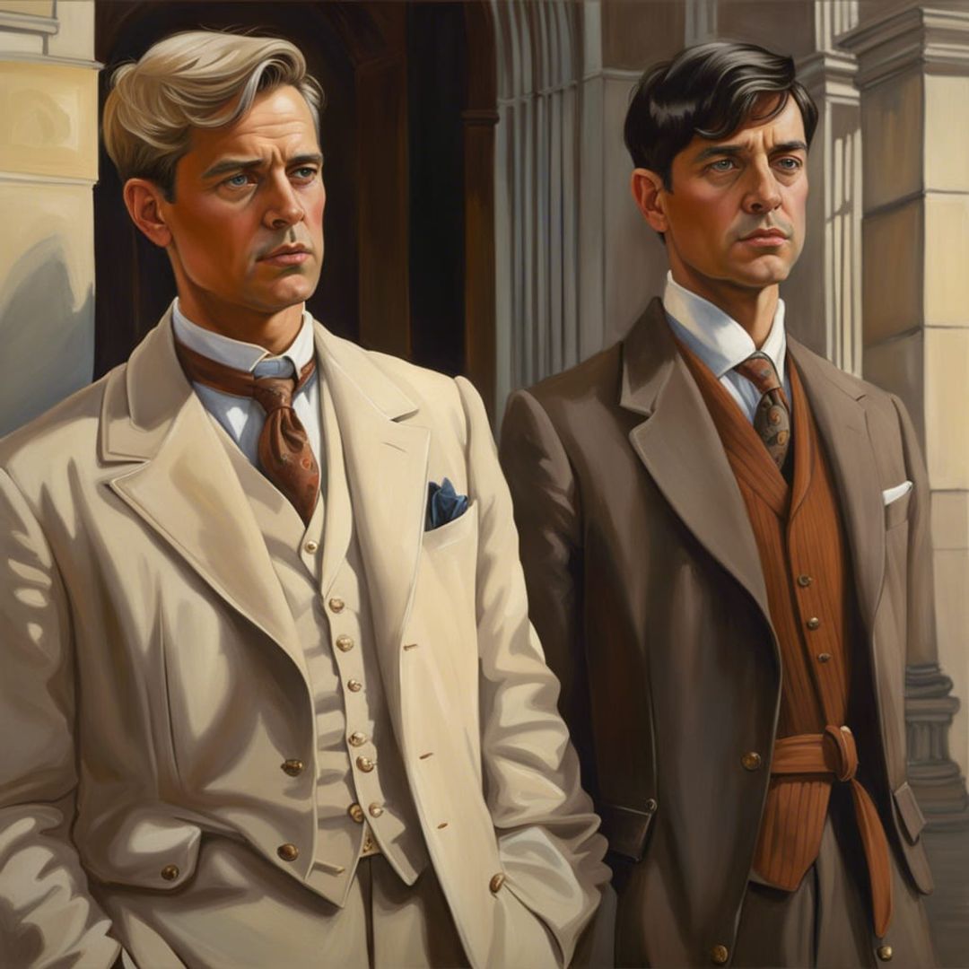 Sebastian Flyte and Charles Ryder. Brideshead Revisited. - AI Generated ...
