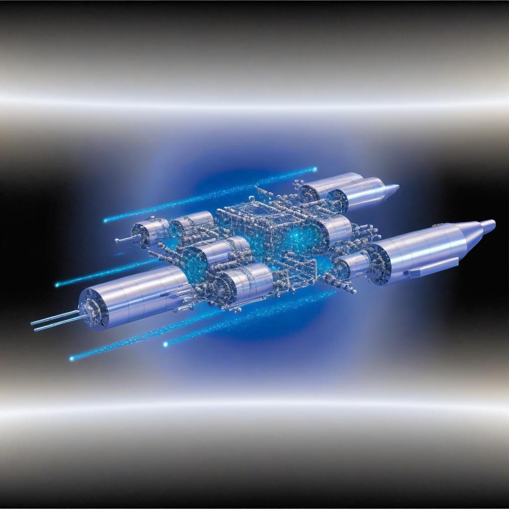 Electromagnetic emitter of the quadrupolar field of the accentuator ...