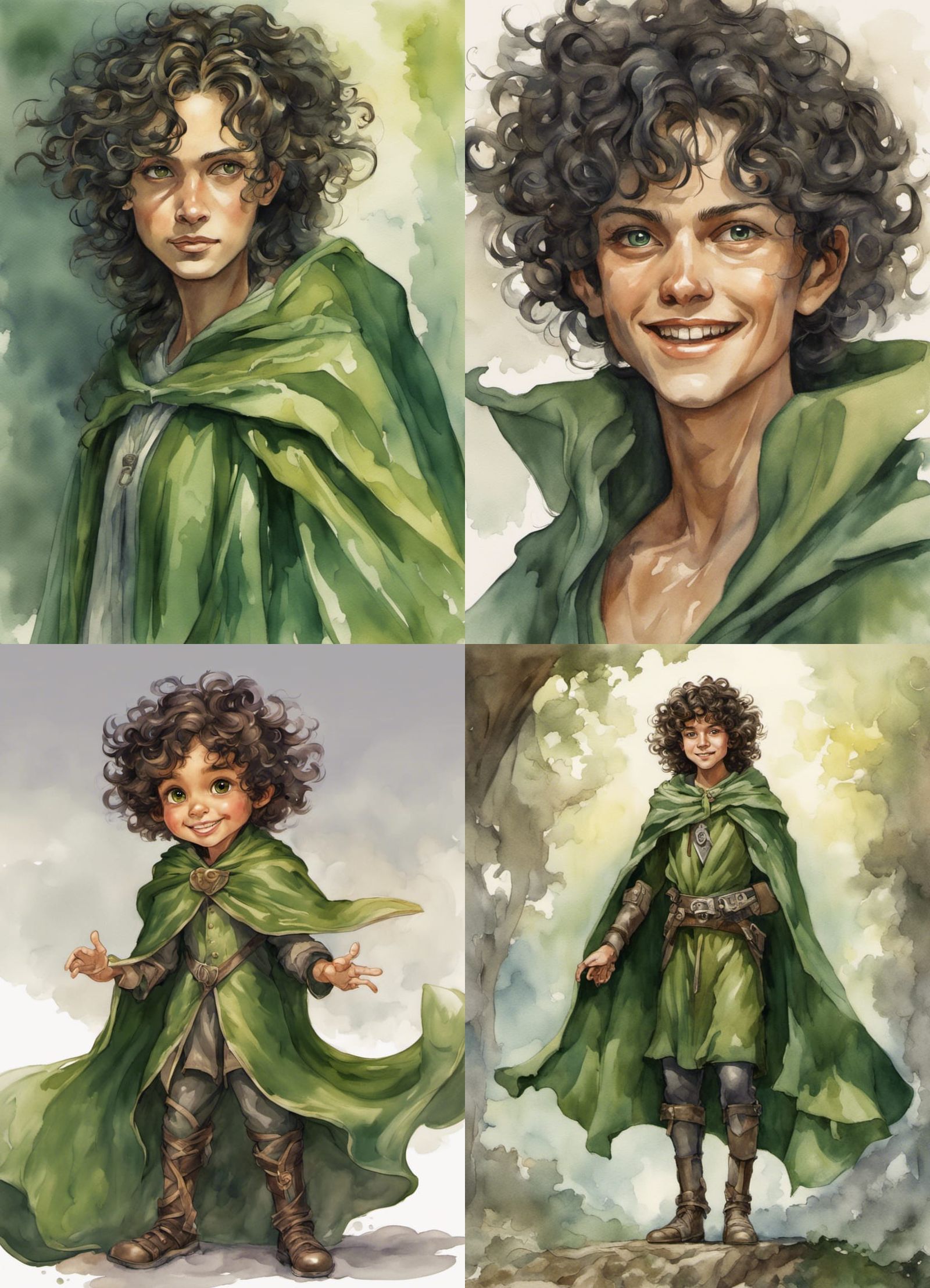 short humanoid weighing around 40 pounds ruddy complexion soft elfin ...