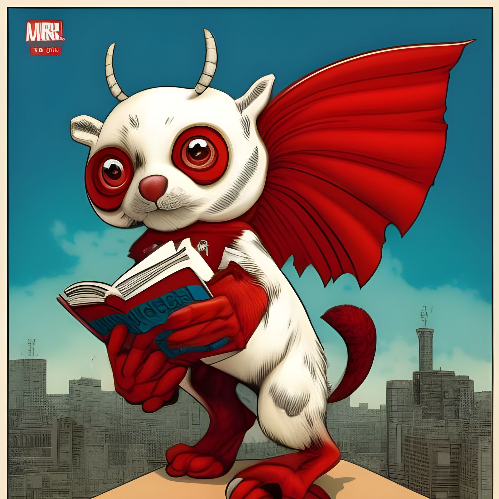 Library Mascot - AI Generated Artwork - NightCafe Creator