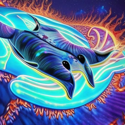 cute mantaray : r/nightcafe