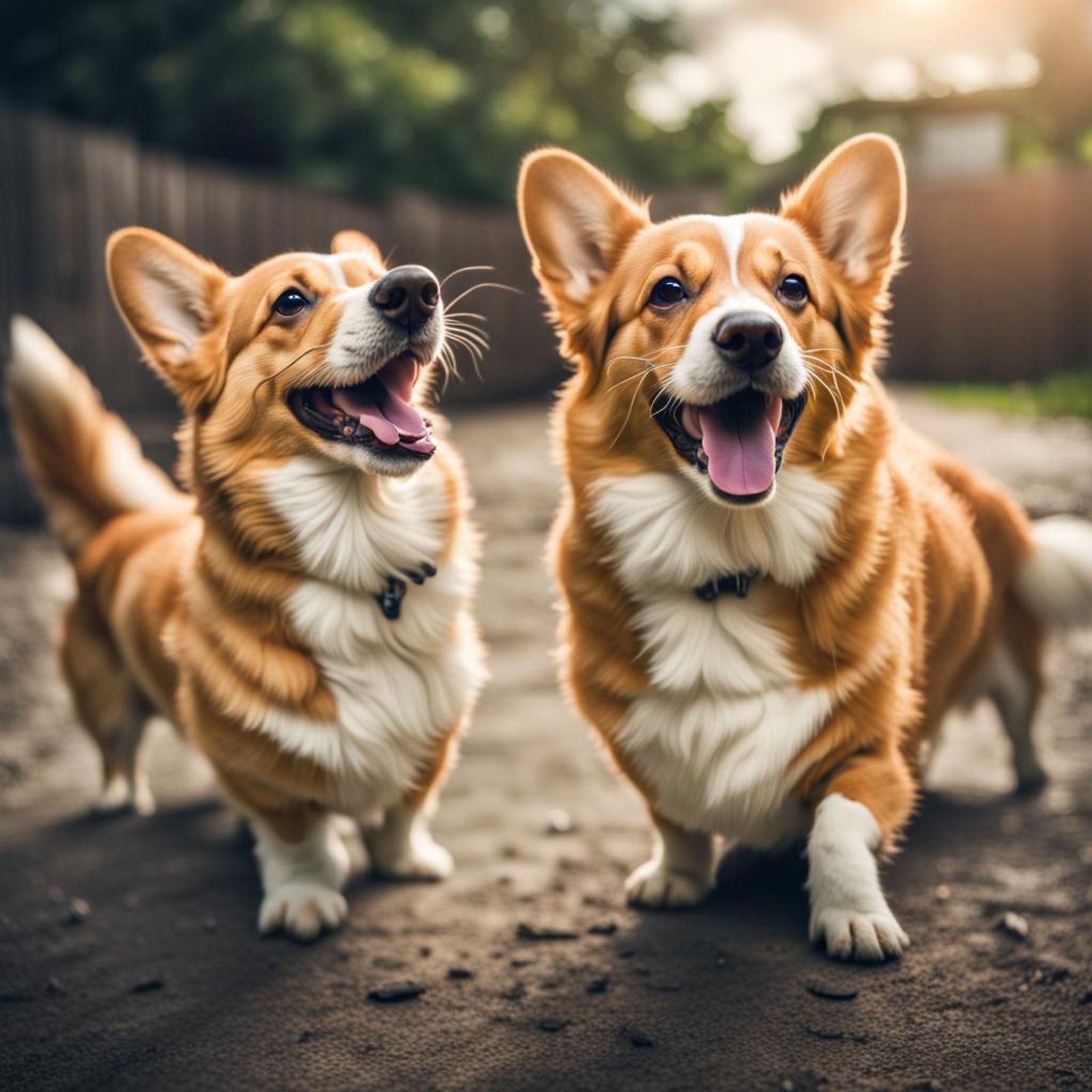 Silly Corgis - AI Generated Artwork - NightCafe Creator