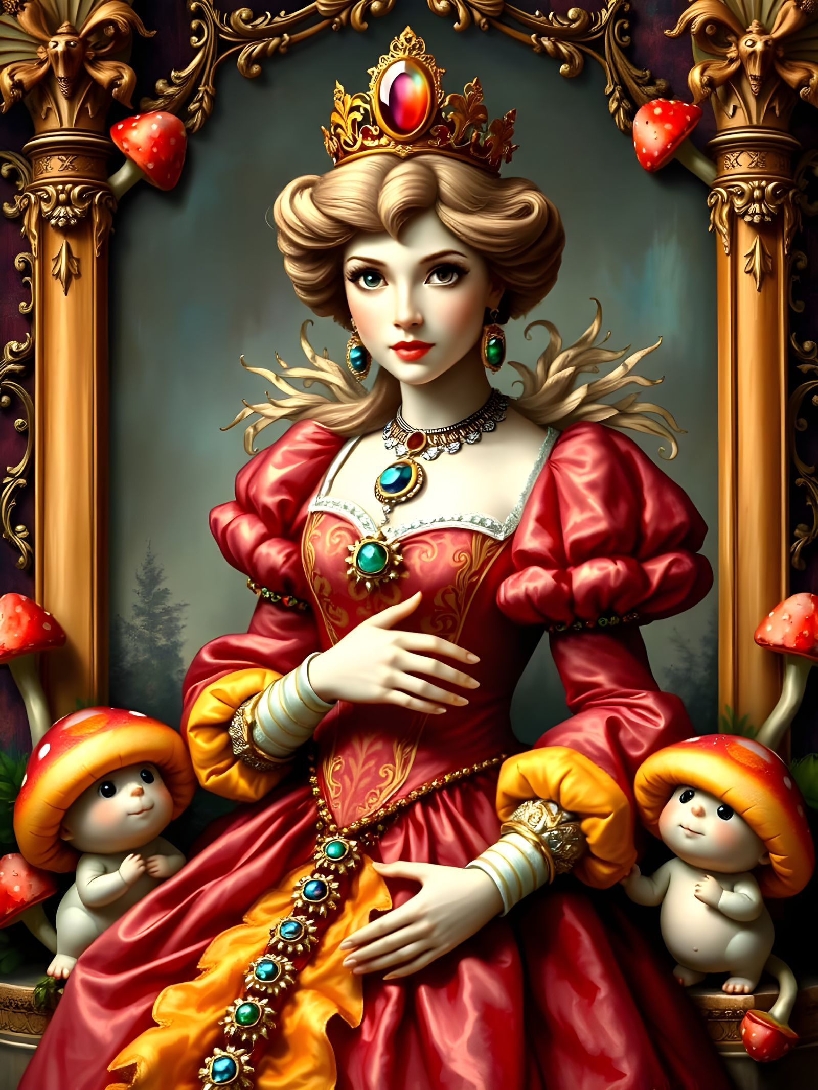 Princess Peach Portrait - Princess Peach Portrait