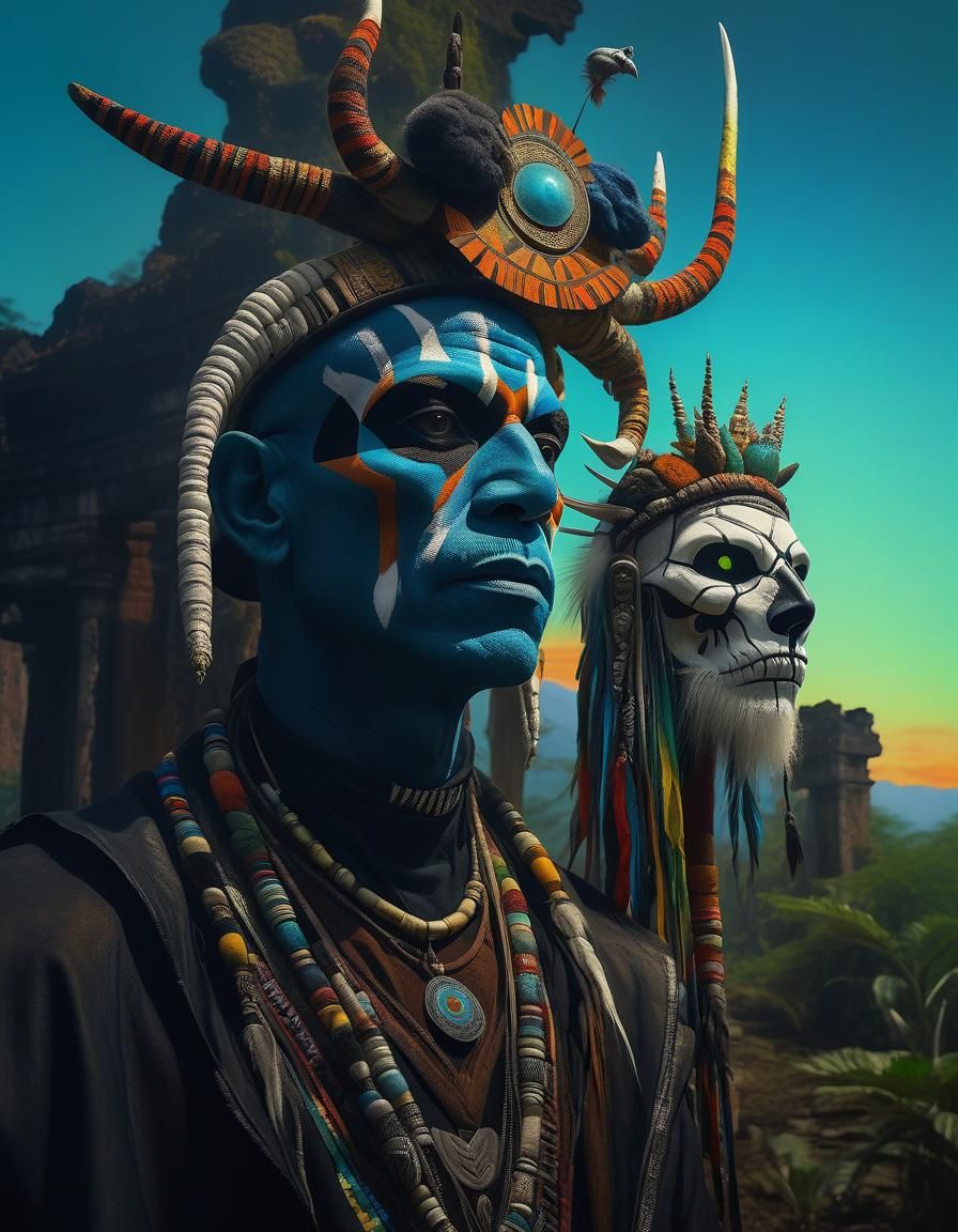 Mutant Shaman Series #18 - AI Generated Artwork - NightCafe Creator