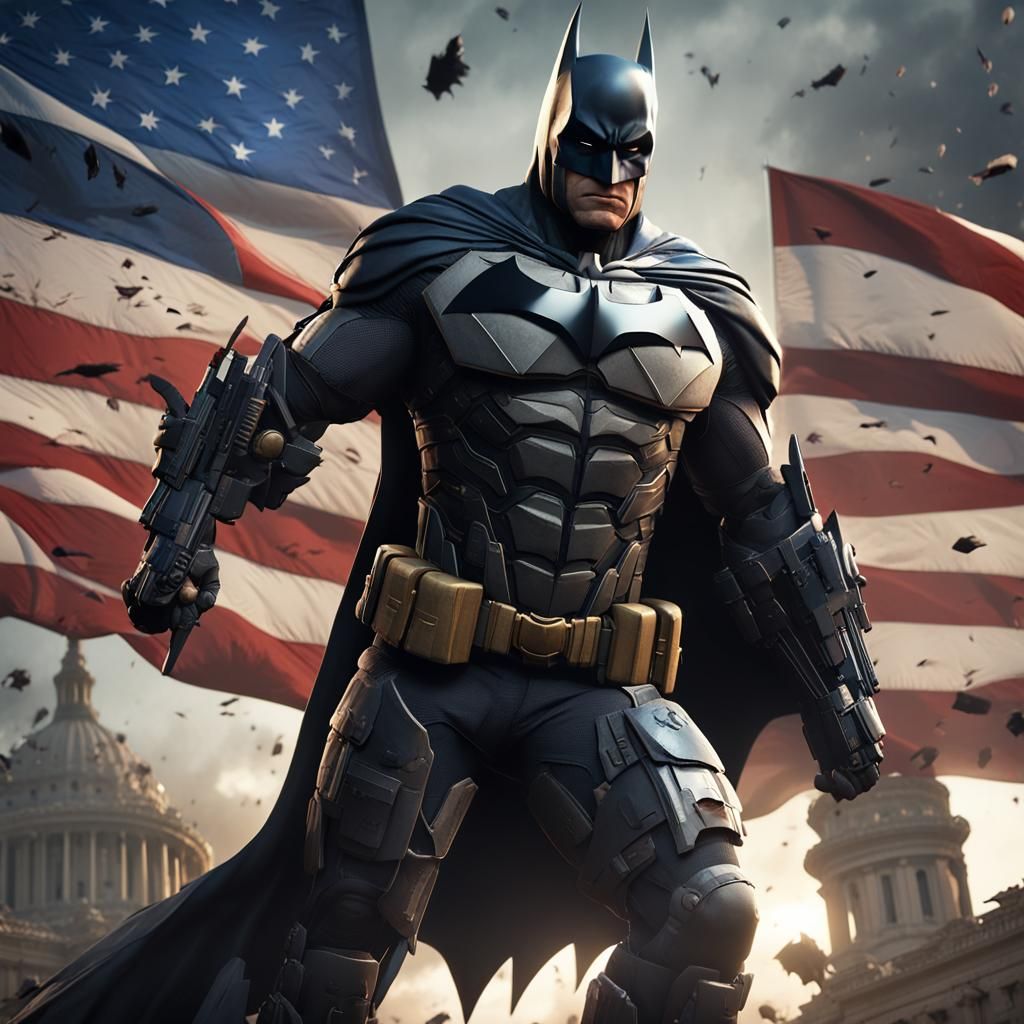Batman remains President of the United States to strike for freedom and ...